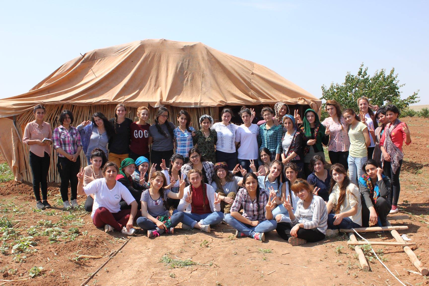 Jinwar – Free Women’s Village, Rojava, facebook page. • Circa Art Magazine